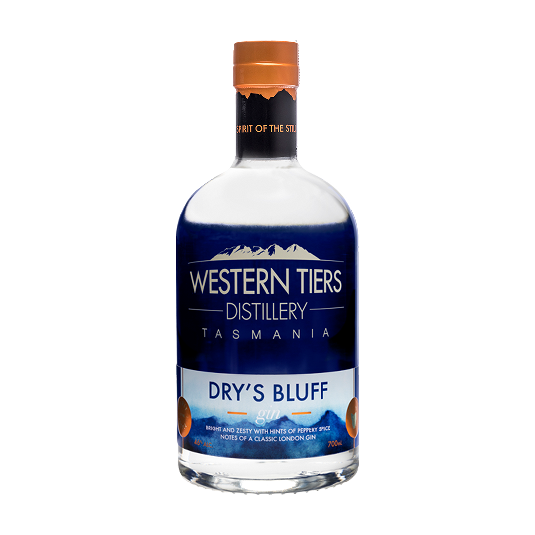 Dry's Bluff Tasmanian Dry Gin – Western Tiers Distillery